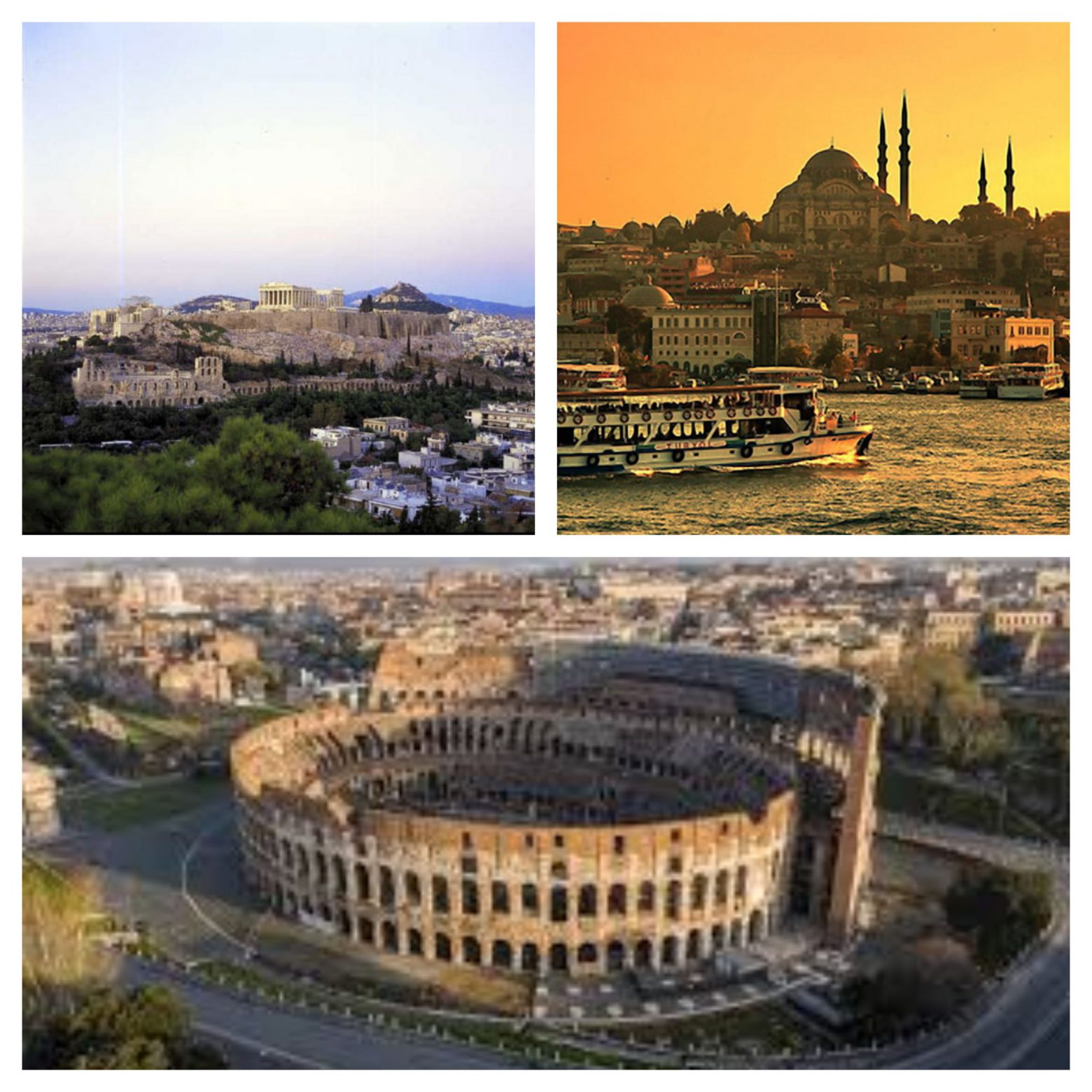 MEDITERRANEAN CITIES ATHENS – ROME – ISTANBUL COMBO TOUR - Greece ...